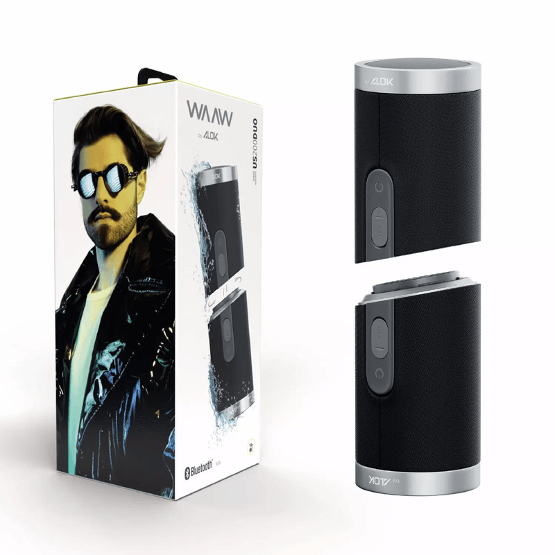Caixa de Som WAAW by ALOK US 200SB DUO Bluetooth TWS e Resistente à ...