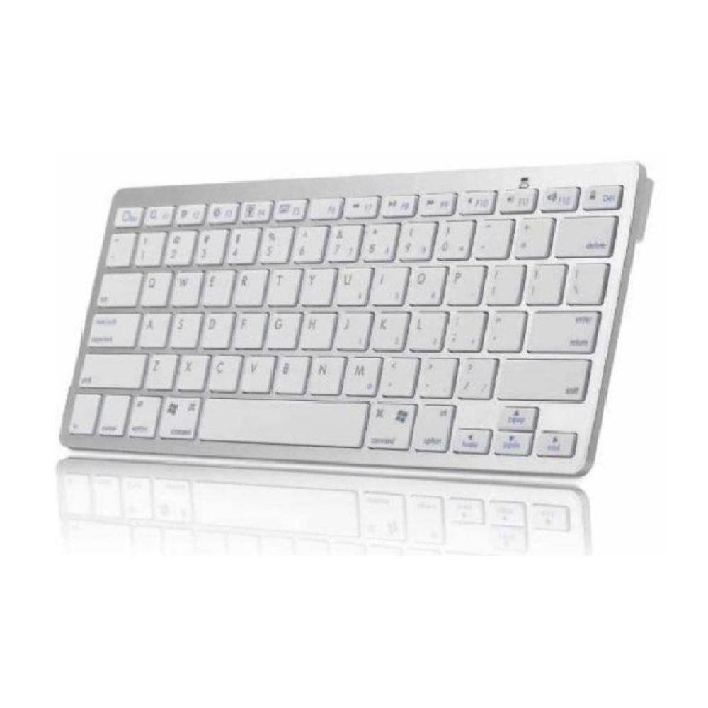 Mini Teclado Bluetooth Para Tablet E Smartphone Prata - Trocafone