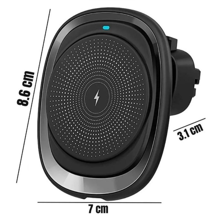 Carregador Veicular Magnético Por Indução Sem Fio Magsafe para iPhone ...