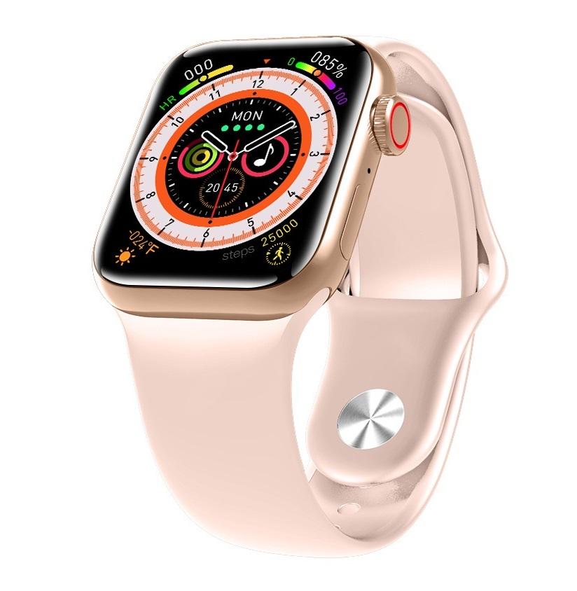 Relogio Digital Mini Smartwatch Gs8 Watch 8 Tamanho 41mm Rosa - Trocafone